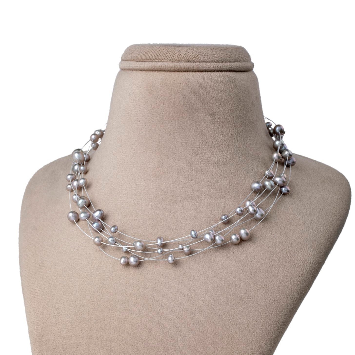 Silver Pearl Set